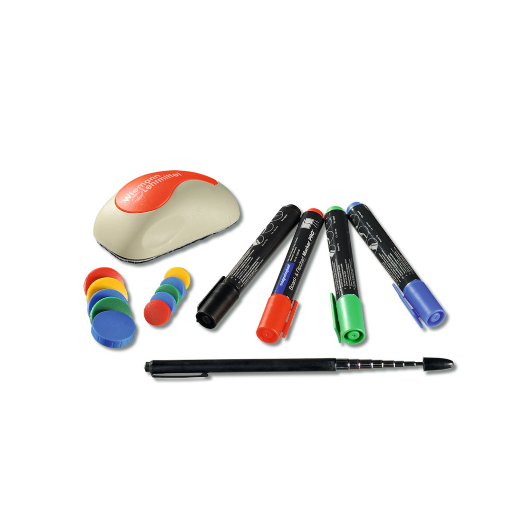 Zubehör-Set für Whiteboards und Flipcharts
