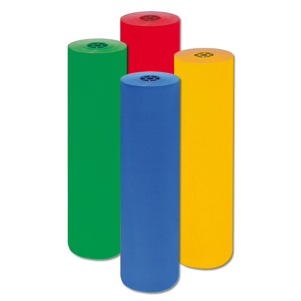 Papierrollen in verschiedenen Farben jetzt online bestellen